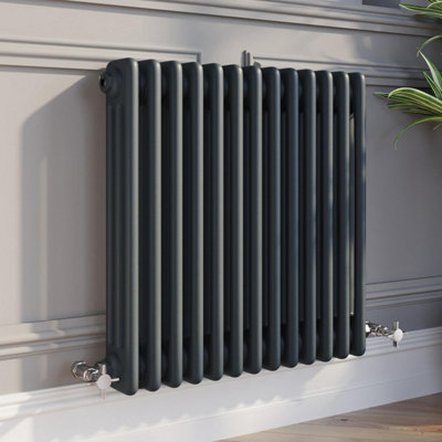Agnite Traditional Colosseum Horizontal Triple Bar Column Radiator 600 ...