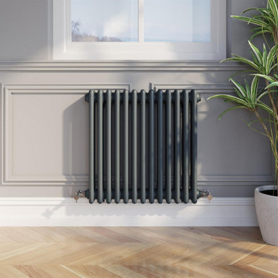 Agnite Traditional Colosseum Horizontal Triple Bar Column Radiator 600 ...