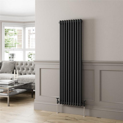 Agnite Traditional Colosseum Vertical Double Bar Column Radiator ...