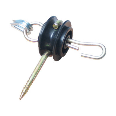 Agrifence Super Gate Anchor (H4847) (Pack Of 2) Black/Silver (One Size ...