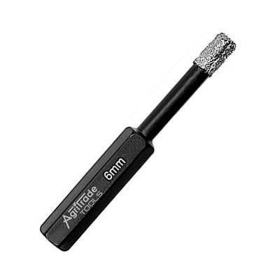 AGRITRADE AK 6mm Multipurpose Diamond Drill Bit for Tile, Glass ...