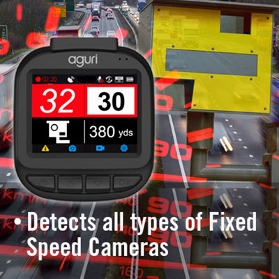 Aguri DX1250 Super HD Dash Cam & Speed Camera Detector - The smarter ...