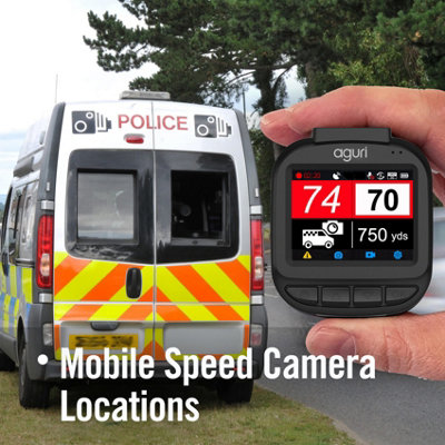 Aguri DX1250 Super HD Dash Cam & Speed Camera Detector - The smarter ...