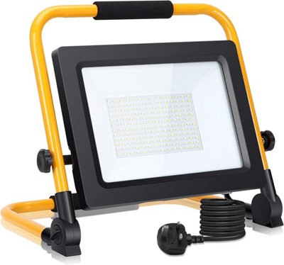 Aigostar 100W LED Work Light 8800LM Portable Super Bright Loft Light ...