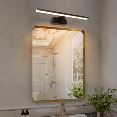 Aigostar 40CM LED Bathroom Mirror Light, 8W Wall Light with IP44 4000K ...