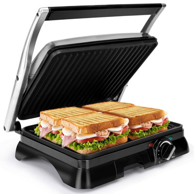 Aigostar Sandwich Toaster 2000W, with Improved Non-Stick Coating and ...