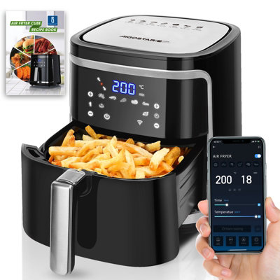 Aigostar Smart Air Fryer 1900W 7L Black | DIY at B&Q