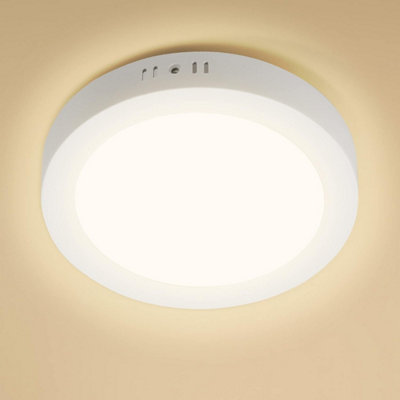 Aigostar Ultra-Thin 12W Round Surface Mounted LED Ceiling Lights ...