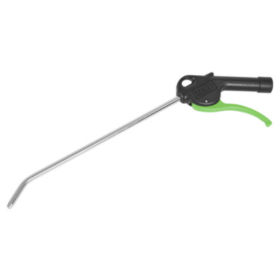 Air Blow Gun with Angled Lance 280 x 8mm 1/4"BSP Air Inlet