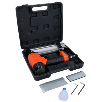 Air Brad Nailer Stapler Pin Gun Craft Hobby DIY 32mm 18 Gauge Nail Gun ...