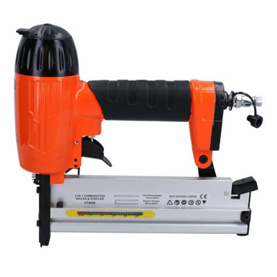 Air Brad Nailer Stapler Pin Gun Craft Hobby DIY 32mm 18 Gauge Nail Gun ...