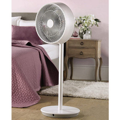 Air Circulation Pedestal Fan - 7 Blade 8 Speed Oscillating Room Fan ...
