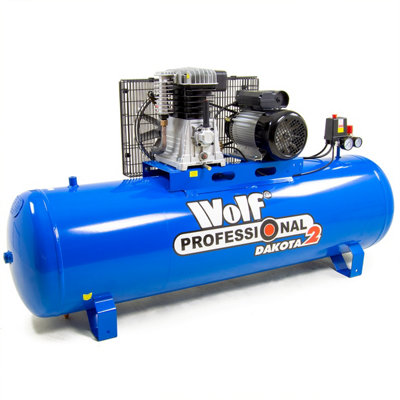Air Compressor Wolf Professional Dakota 2 Industrial 200L, 14.1 CFM, 3HP