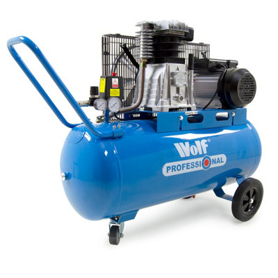 Air Compressor Wolf Professional Dakota Portable 100L, 14 CFM, 3HP ...