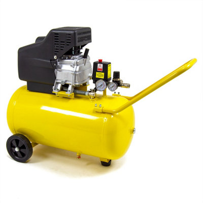 Air Compressor Wolf Sioux Portable 50L, 9.6 CFM, 2.5HP & 13pc Pro Air ...