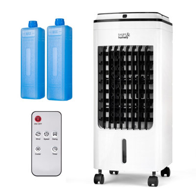 Air Cooler Fan With Ice Cold Packs & Remote Control Cooling ...