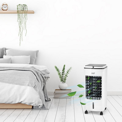 Air Cooler Fan With Ice Cold Packs & Remote Control Cooling ...
