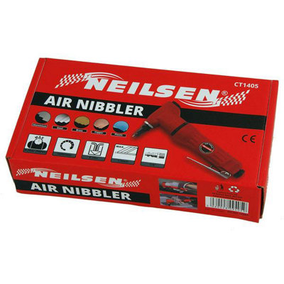 Air Nibbler Steel Radius Cutter Tin Aluminium Metal Sheets up to 18 ...