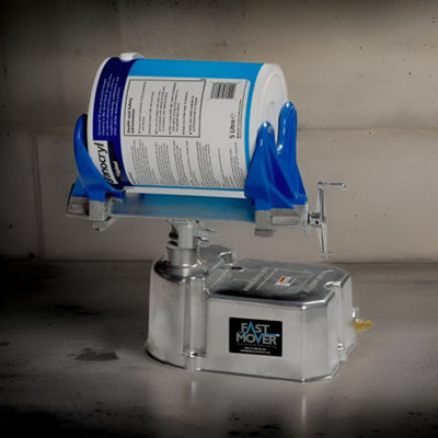 Air operated paint shaking unit. Adjustable jaws. Max paint tin ...
