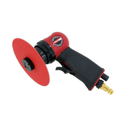 Air Powered 5" High Speed Sander w/ Resin Pads Ideal for Rust Removal ...