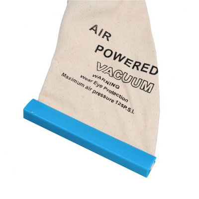 Air Powered Vacuum Suction Gun with 30mm Nozzle & Reusable Dust Bag