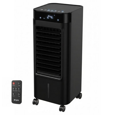Air Pro 8L Air Cooler Large Water Tank Touch & Remote Control, 4-in-1 ...