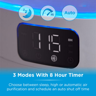 Air Purifier with 8 Hour Timer