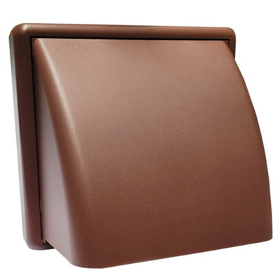 Air Vent Cover 4" Cowl Duct Cover with Anti-Backdraft Flaps ...