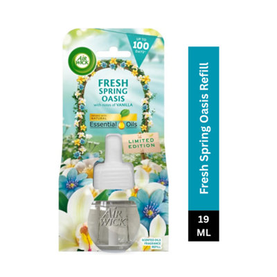 Air Wick Fresh Spring Oasis Plug-In Air Freshener Refill 19 ml - Pack of 6