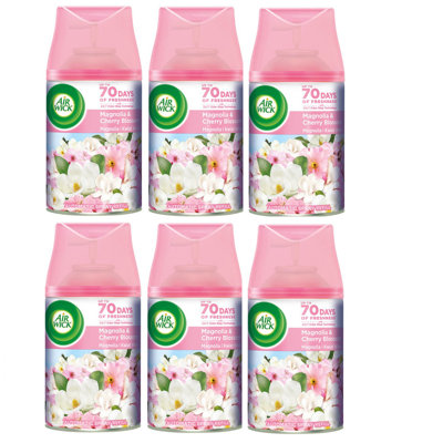 Air Wick Freshmatic Magnolia & Cherry Blossom Refill 6 x 250ml