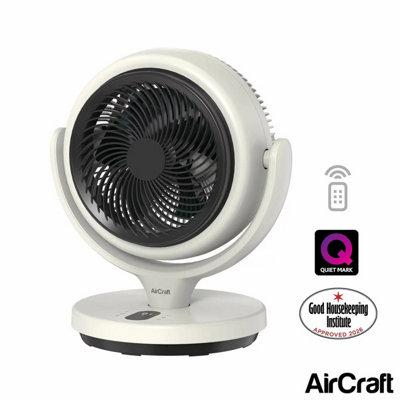 AirCraft LUME MINI Ultra Quiet Desktop Air Circulator Fan Remote ...
