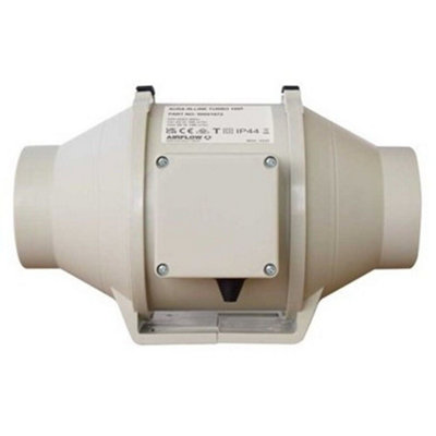 Airflow 90001673 AURA In-Line Turbo 100T Mixed Flow Extractor Fan ...