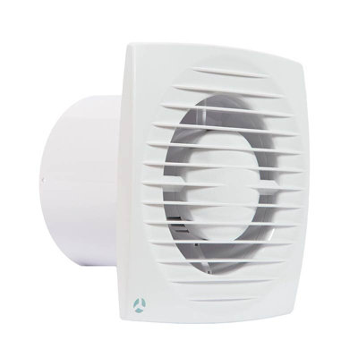 Airflow Aria Bathroom Extractor Fan Timer, 18.5 l/s, 100mm, Quiet, IPX4 ...