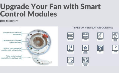 Airflow iCON 15 Bathroom Extractor Fan 19l/s Flow Rate, 100mm, Iris ...