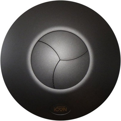Airflow iCON 30 Fan Cover - Elegant Anthracite Dark Grey - Designer ...