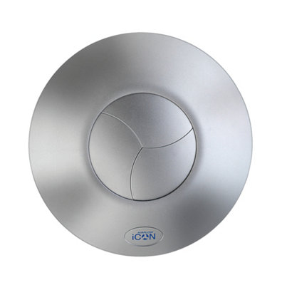 Airflow iCON 60 Fan Cover - Elegant Silver - Perfect to Match Your ...