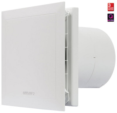 Airflow QuietAir QT150VS 150mm Extractor Fan - 78l/s Flow - Quiet, High ...