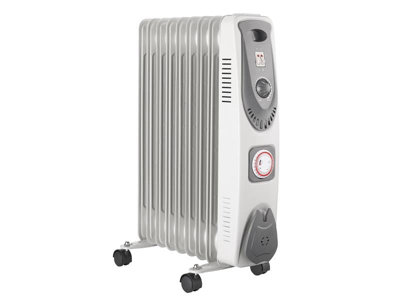 Airmaster CR2TSL Slim Oil Filled Radiator 2.0kW AIRCR2TSL | DIY at B&Q