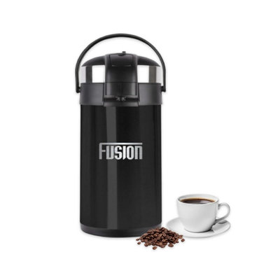Airpot Flask 3L Double Wall Insulated Thermal Coffee Carafe with Pump ...