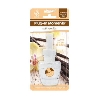 Airpure French Vanilla Plug-In Moments Electric Plug Scented Oil Refill ...
