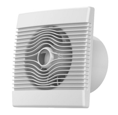 AirRoxy 100mm Extractor Fan Timer Premium 4 Inch Kitchen Bathroom Wall ...