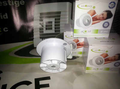 AirRoxy 150mm Ceiling Extractor Fan Standard Quality 6 Inch Bathroom ...