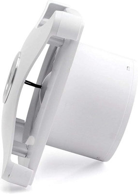 Airtech 4" 100mm Extractor Fan with LED Light Bulb lamp, Wall Exhaust ...