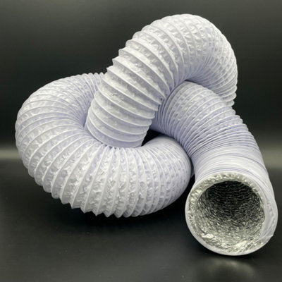 AirTech-UK Inline Bathroom Loft Extractor Fan Kit with LED Light and ...