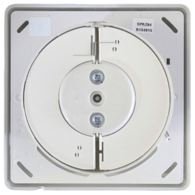 Airvent 406958 Quiet Axial Extractor Fan 100mm / 4 Inch (Timer Model)