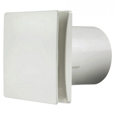 Airvent 442829 Axial Tile Sized Bathroom / Toilet Extractor Fan (Timer ...