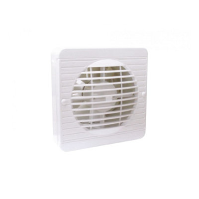Airvent 448381 Axial Extractor Fan with Backdraught Shutter - 100mm ...
