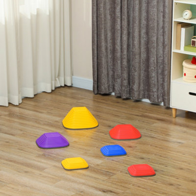 AIYAPLAY Balance Stepping Stones, 6-Piece Sensory Toy for Ages 3-8 Years