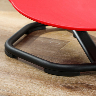 AIYAPLAY Sensory Spinning Chair for Kids, for Balance, Coordination, Red