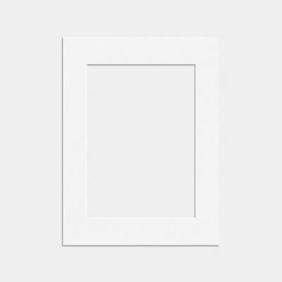 AK Frames 12x16 White Picture Mounts to Fit A4 Aperture Size - Mount ...